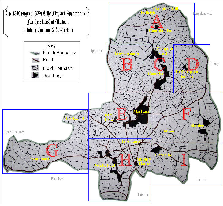 Tithe Map – Marldon Local History Group
