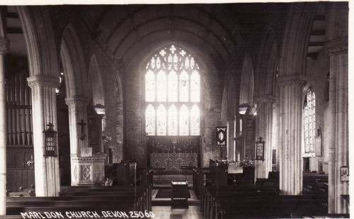 Postcards Marldon Church – Marldon Local History Group