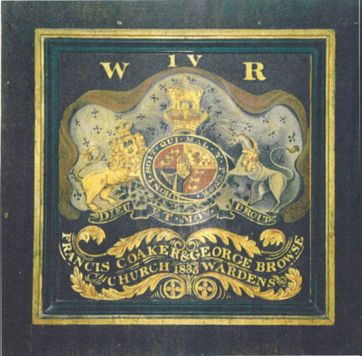 Marldon’s Royal Coat of Arms – Marldon Local History Group